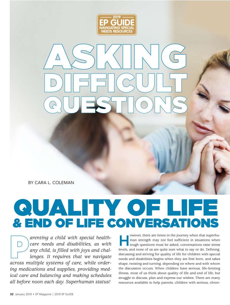 ASKING DIFFICULT QUESTIONS