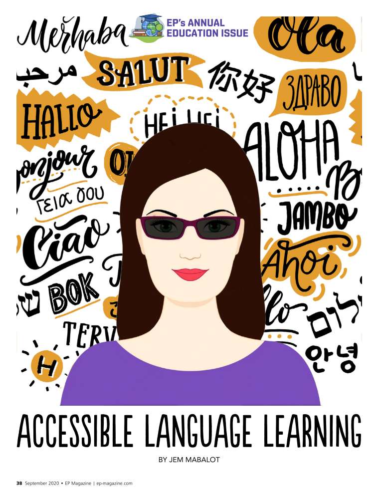 ACCESSIBLE LANGUAGE LEARNING