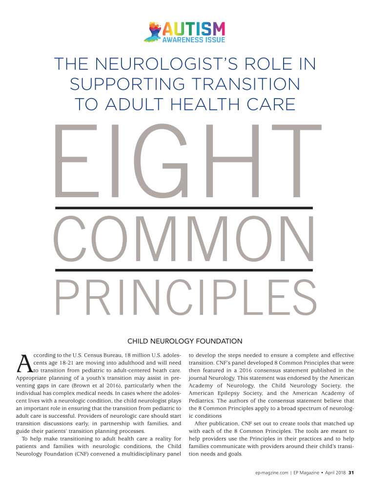 EIGHT COMMON PRINCIPLES