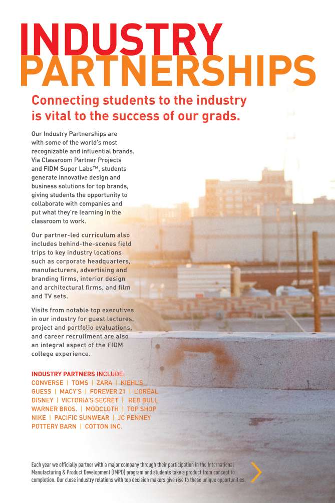 INDUSTRY PARTNERSHIPS