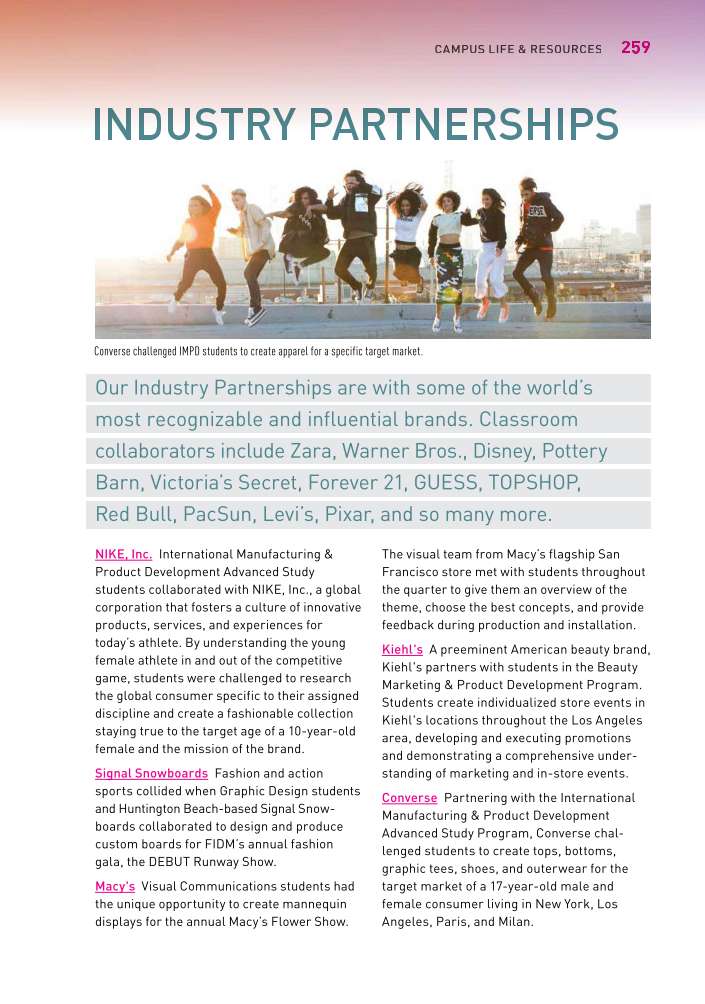 INDUSTRY PARTNERSHIPS